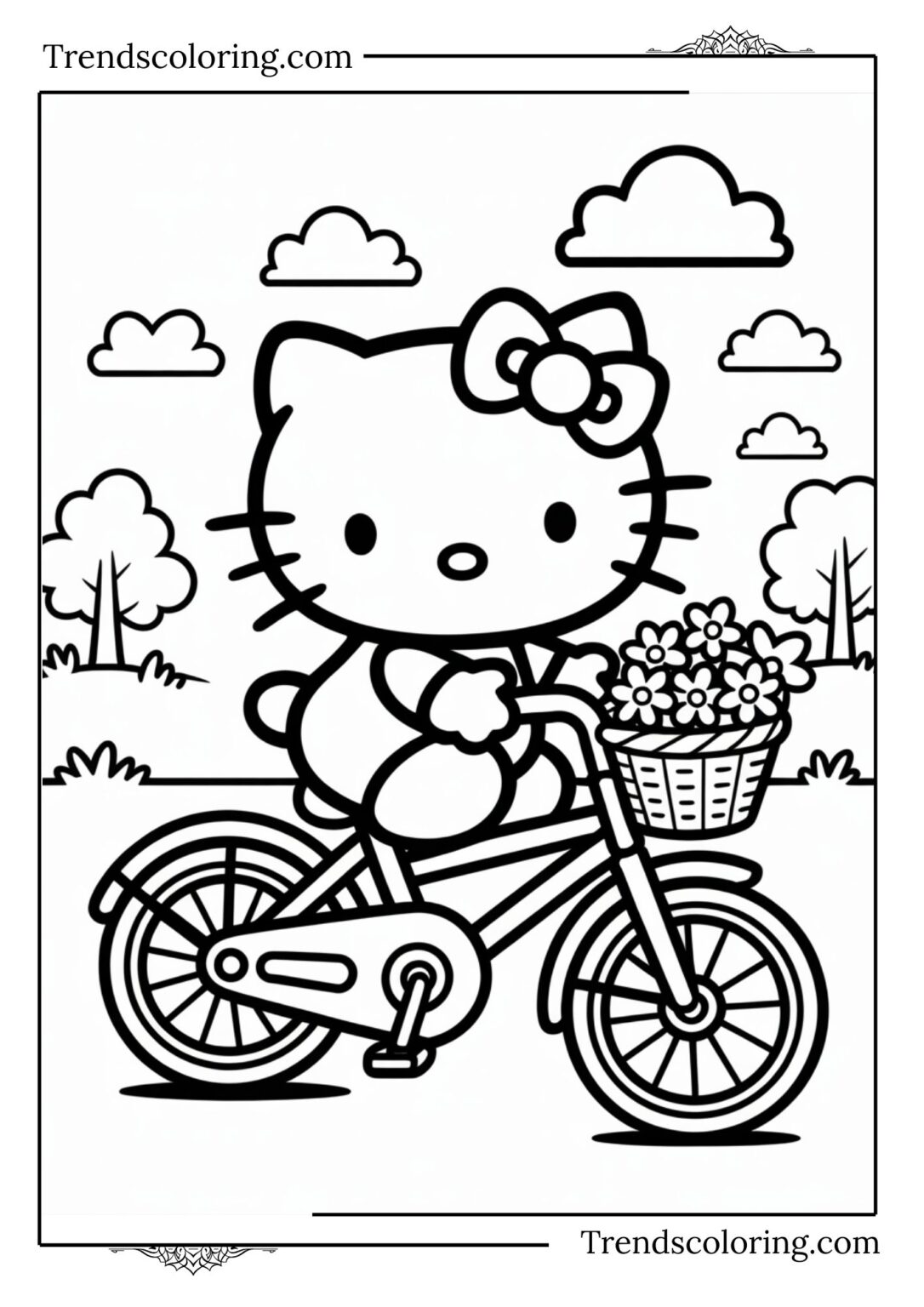 40+ Free Hello Kitty Coloring Pages (Printable PDF) Trends Coloring