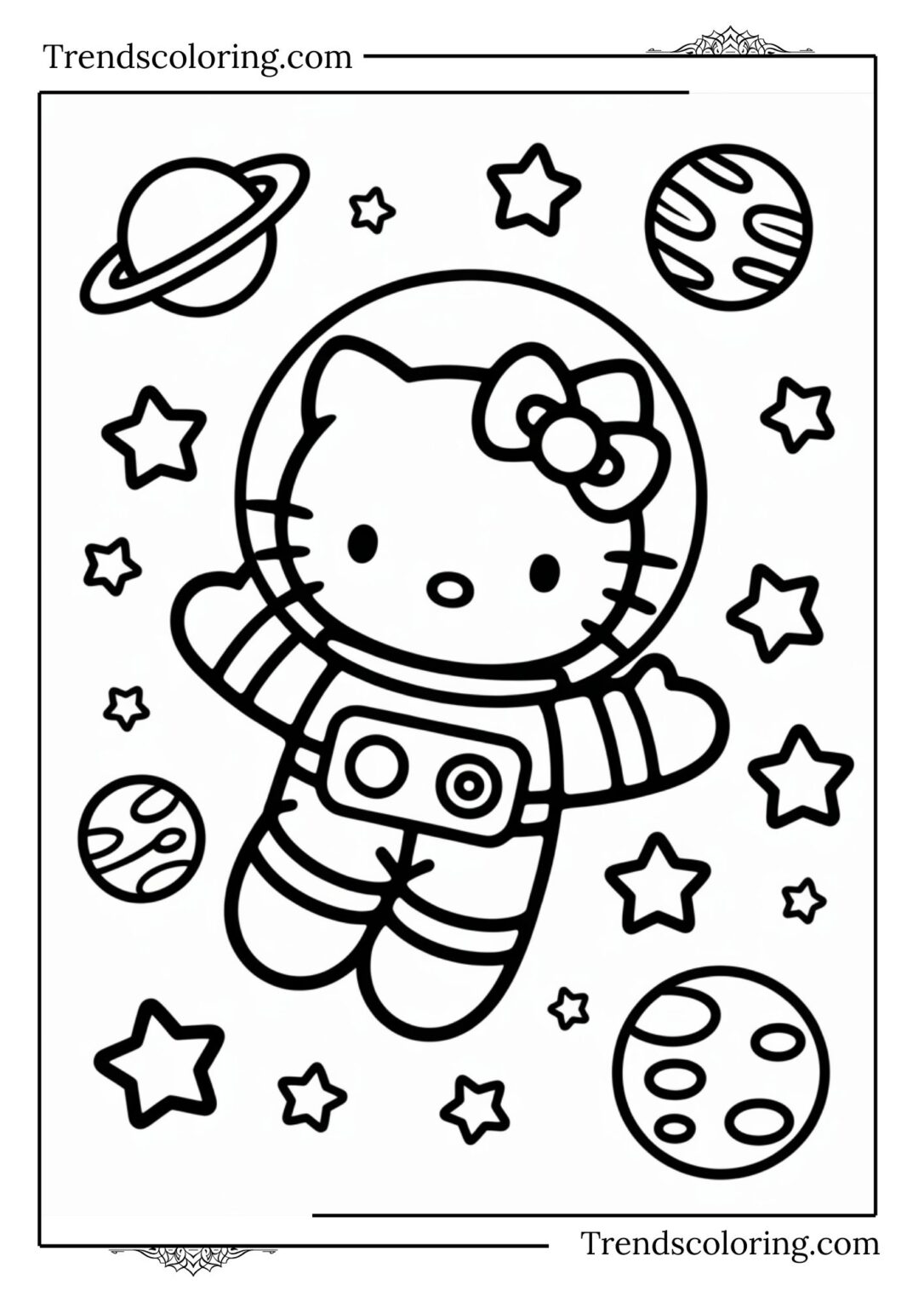 40+ Free Hello Kitty Coloring Pages (Printable PDF) Trends Coloring