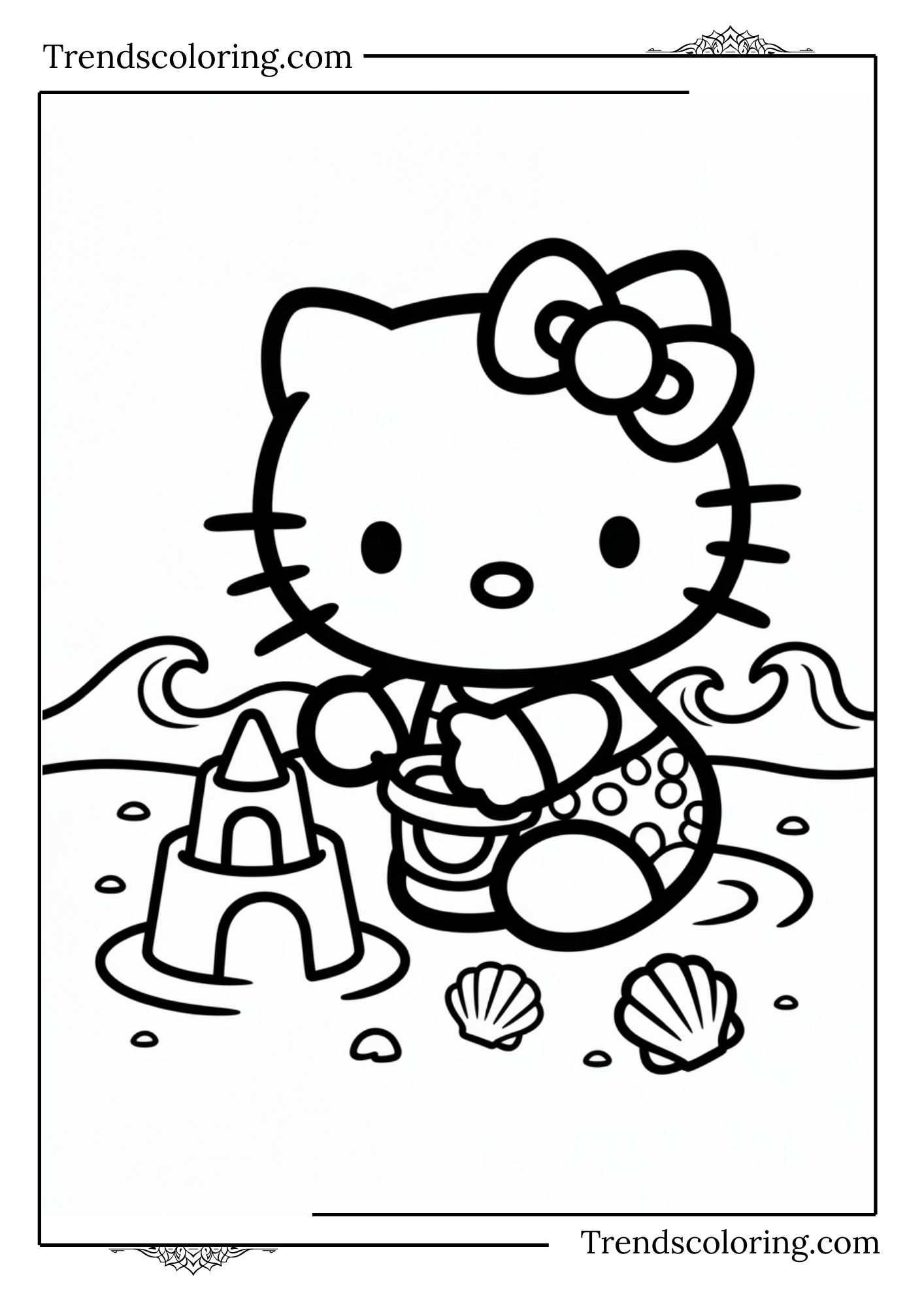 40+ Free Hello Kitty Coloring Pages (Printable PDF) Trends Coloring