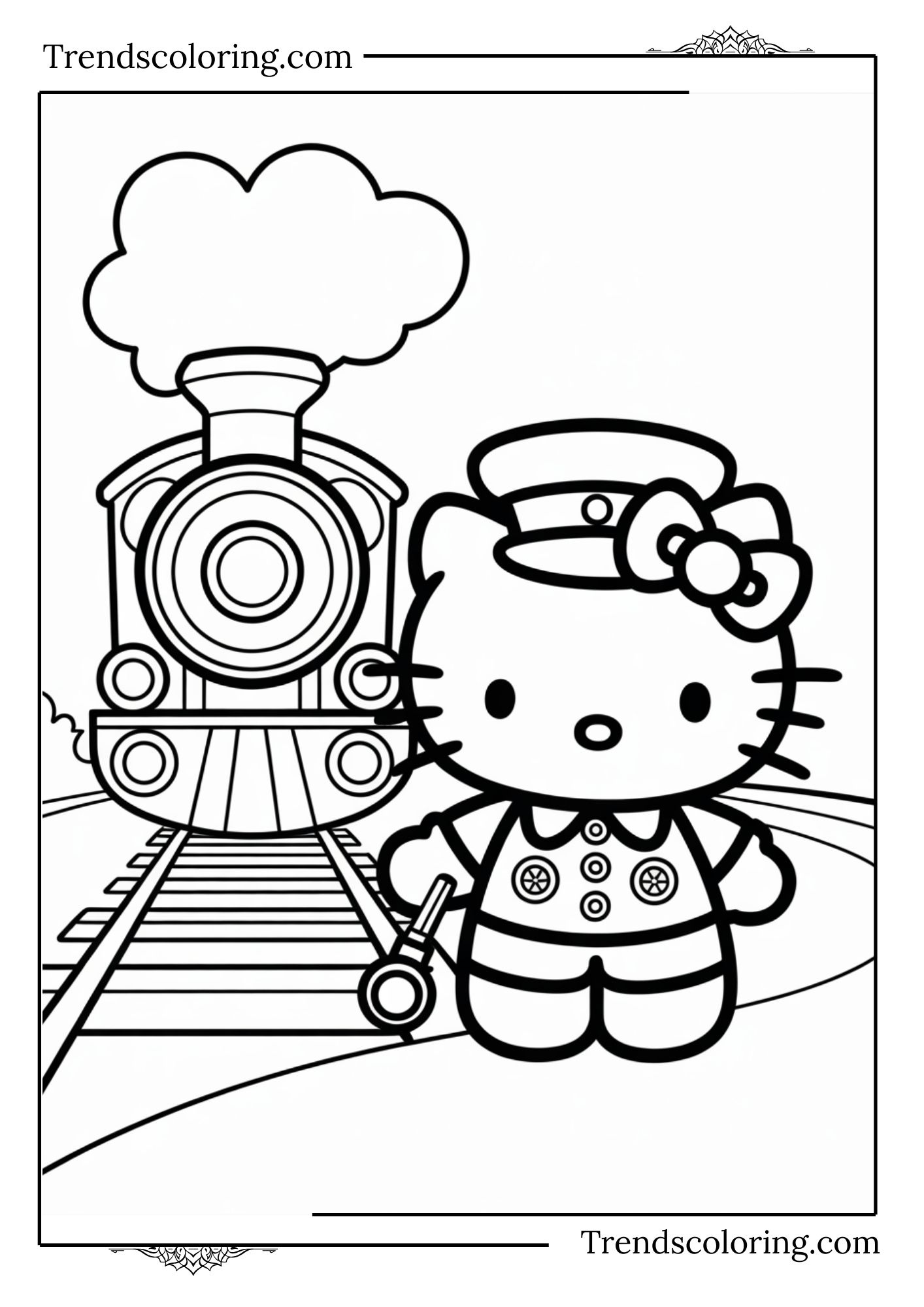 40+ Free Hello Kitty Coloring Pages (Printable PDF) Trends Coloring